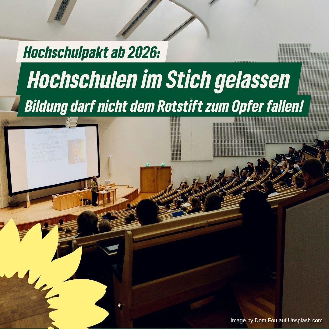 Der Hochschulpakt 2026 lässt Hochschulen im Stich
